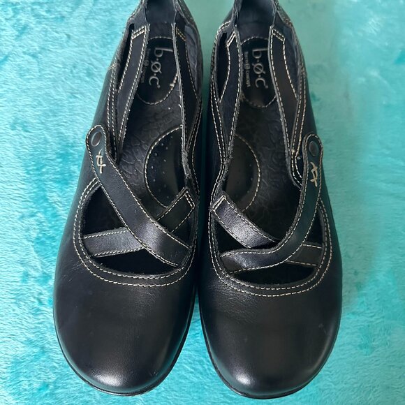 boc | Shoes | Boc New Black Shoe With Criscross Straps Size 8 | Poshmark